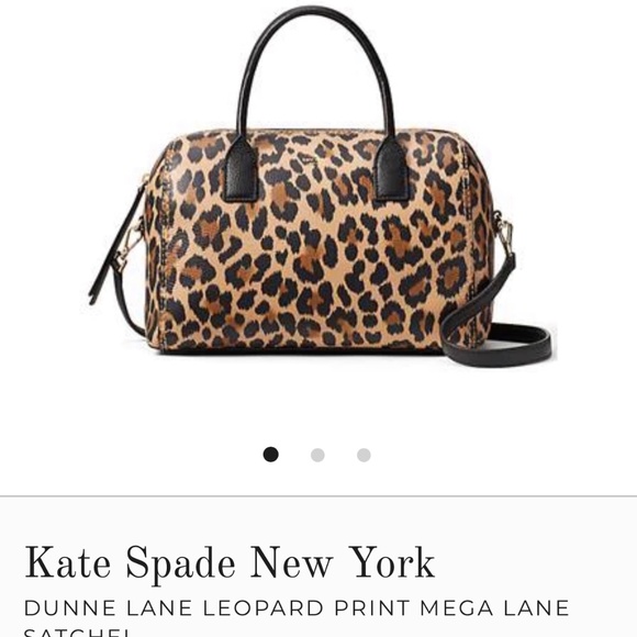 kate spade | Bags | Kate Spade New York Bagpurse Dunne Lane Leopard ...